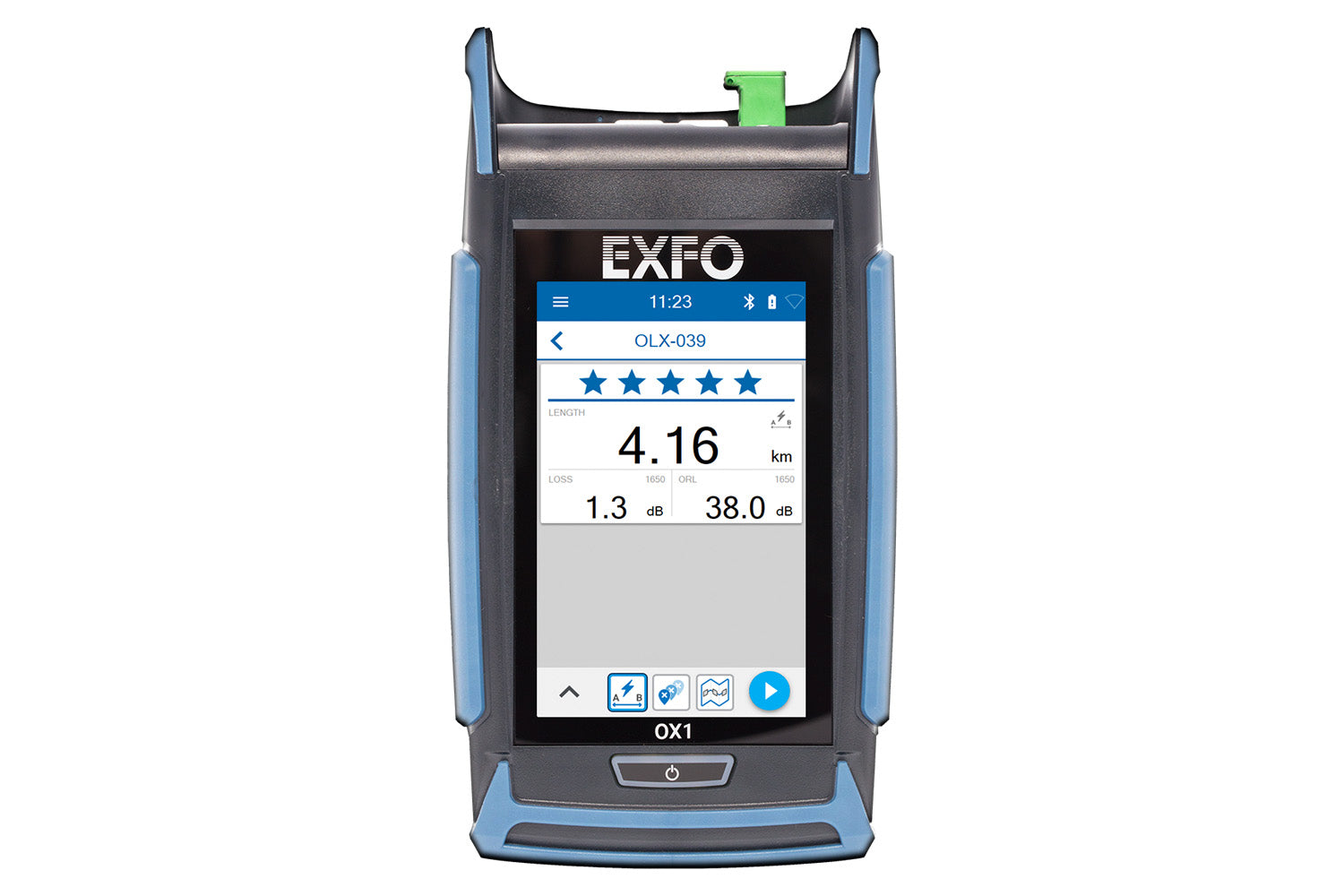 OX1 - EXFO - OX1 Optical Explorer - Industry's first optical fiber ...